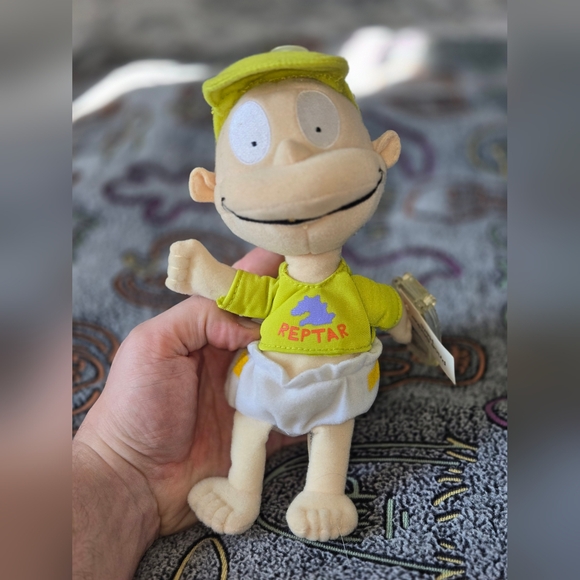 Toys | Vintage 1999 Viacom Rugrats Tommy Plush Doll By Star Bean | Poshmark